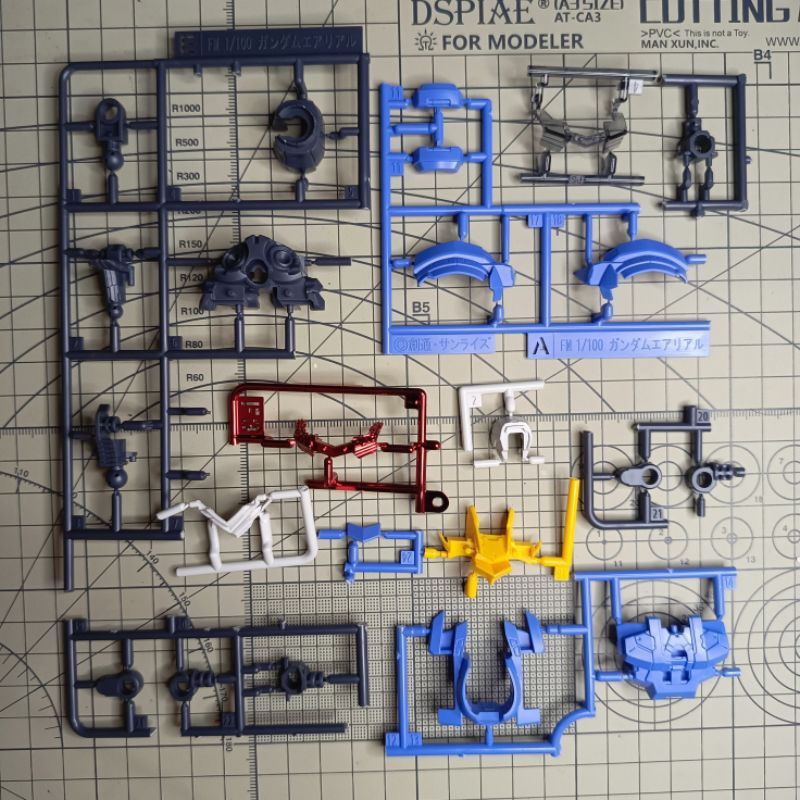 Jual FM 1/100 FULL MECHANICS GUNDAM AERIAL BODY TORSO CHEST UNIT ...