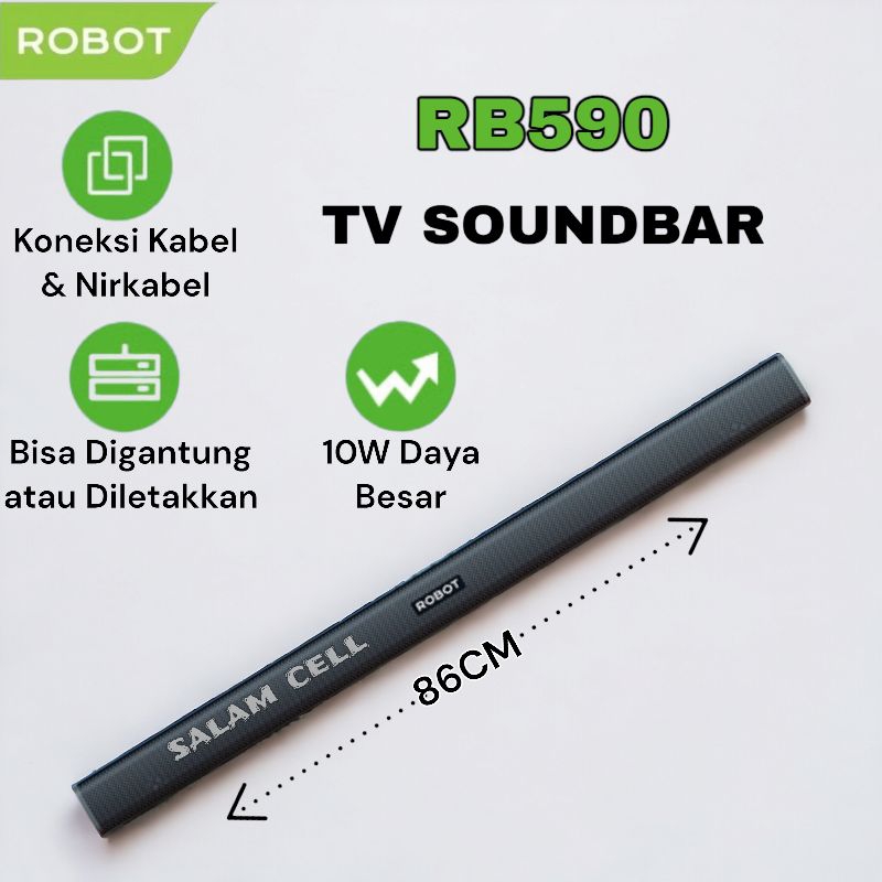 Jual Soundbar Robot RB590 Bluetooth 5.3 Home Theater Soundbar Tv ...