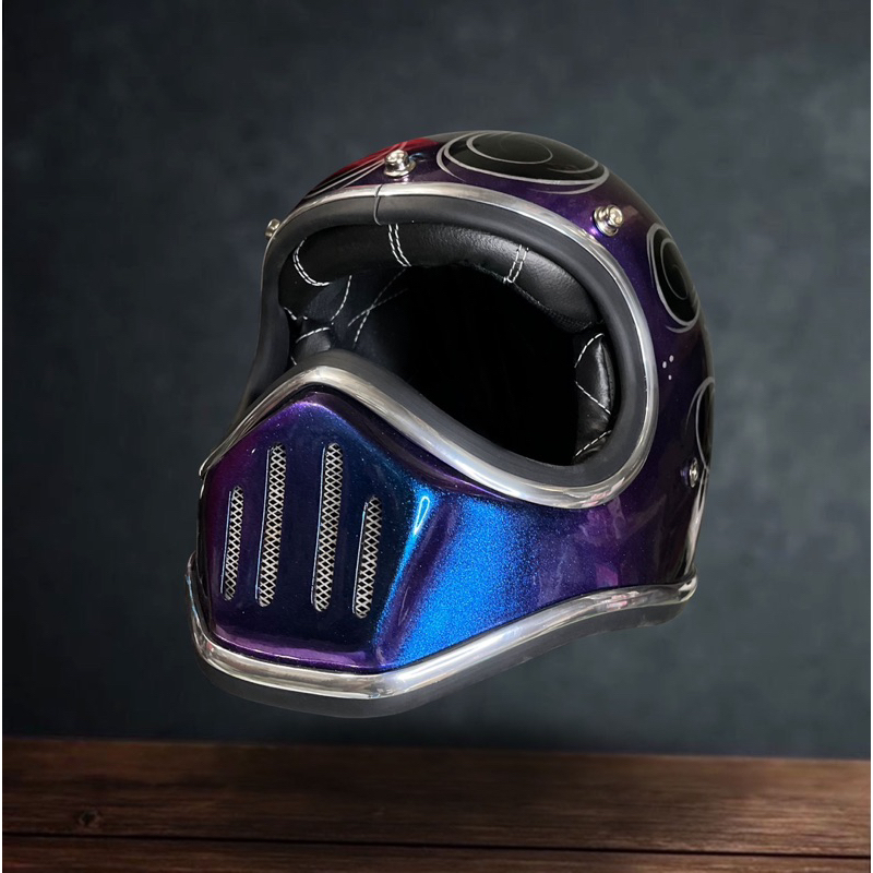 Jual Helm Cakil Custom Bunglon Flame | Shopee Indonesia