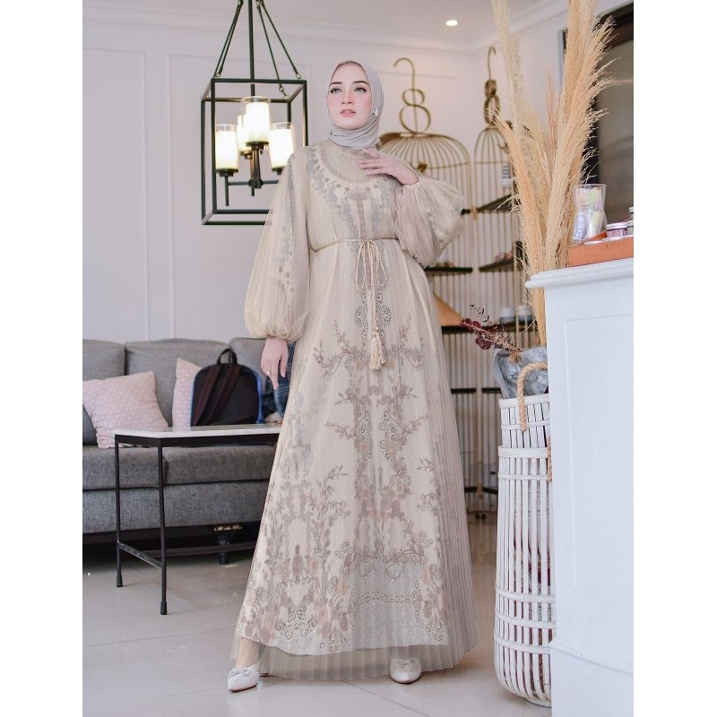 Jual Gamis Outer Ratu Aisyah - Gamis Lebaran Original - Gamis Pesta ...