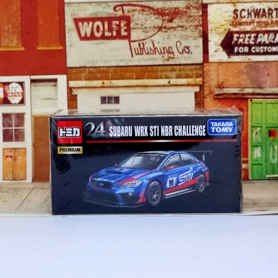 Jual Tomica premium 24 SUBARU WRX STI NBR CHALLENGE Takara Tomy harga murah | Shopee Indonesia