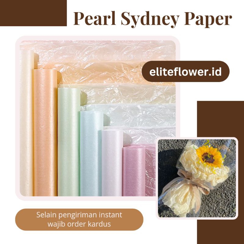 Jual [Grosir] Kertas Sydney Pearl | Pearl Sydney Paper | kertas buket ...