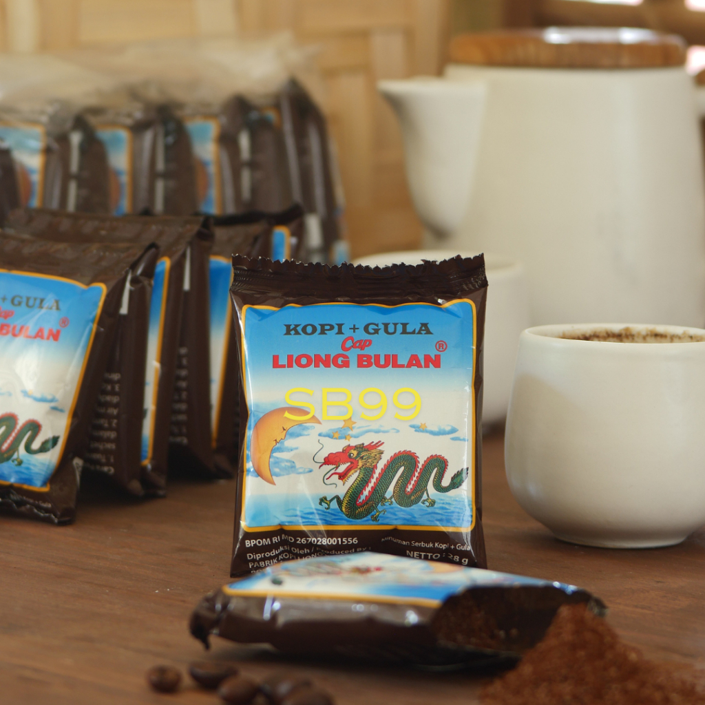 Jual KOPI LIONG BULAN PLUS GULA isi 20pcs | Shopee Indonesia