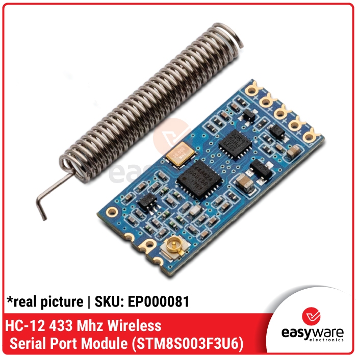 Jual HC-12 HC12 433 MHZ WIRELESS SERIAL PORT MODULE | Shopee Indonesia
