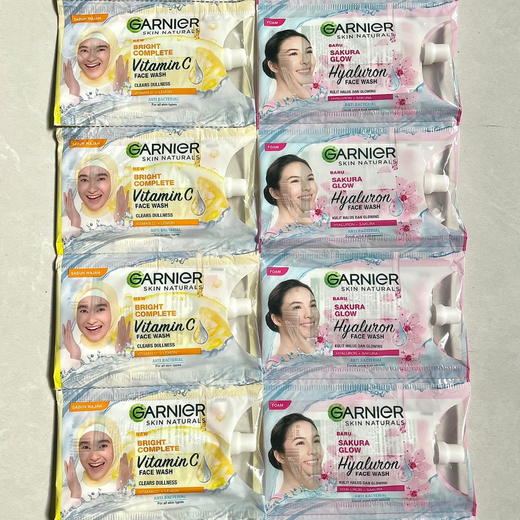 Jual [PER LSN] Garnier Facial Foam Complete / Sakura Sachet 7 mL ...