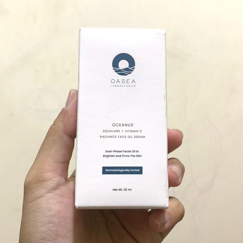 Jual OASEA Squalane + Vitamin C Radiance Face Oil serum | Shopee Indonesia