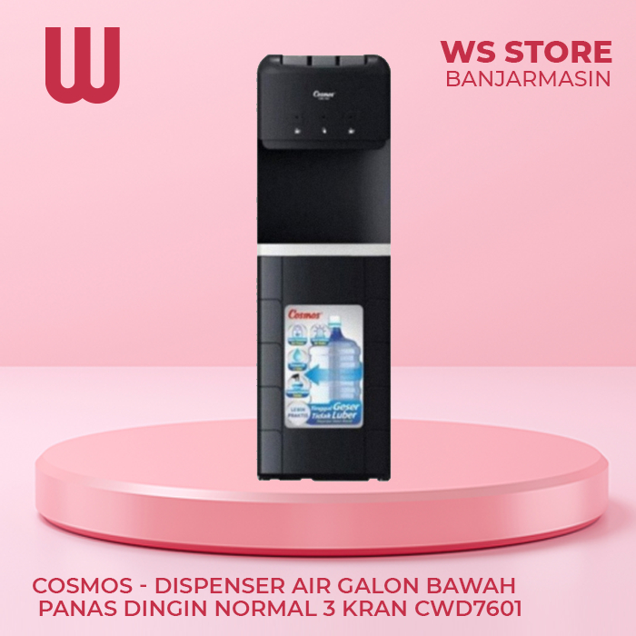 Jual COSMOS - Dispenser Air Galon Bawah Panas Dingin Normal 3 Kran ...