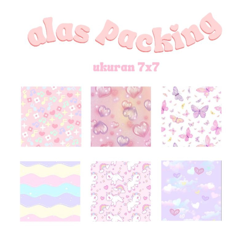 Jual alas packing - alas packing aksesoris - alas mini gift - alas ...