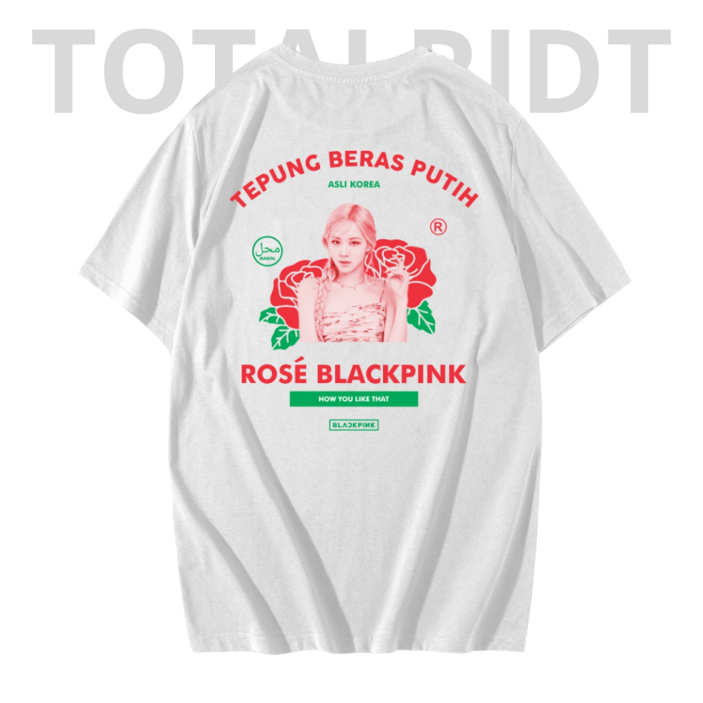 Jual Kaos Distro Rose Brand Blackpink | Kaos Parodi Plesetan - T-shirt Pria dan Wanita | Shopee ...