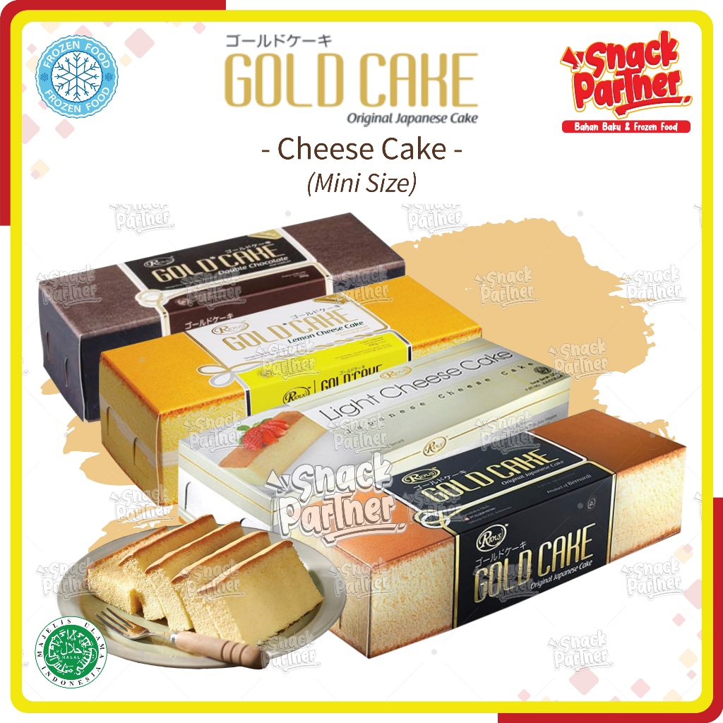 Jual GOLD CAKE MINI 190 / 200 GR by Rious Bernardi - FROZEN FOOD ...