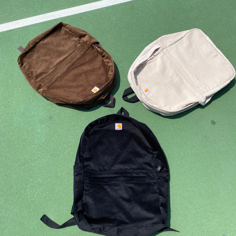 Jual Tas Ransel Carhtt Corduroy | Tas Sekolah Korduroi | Bagpack Unisex ...