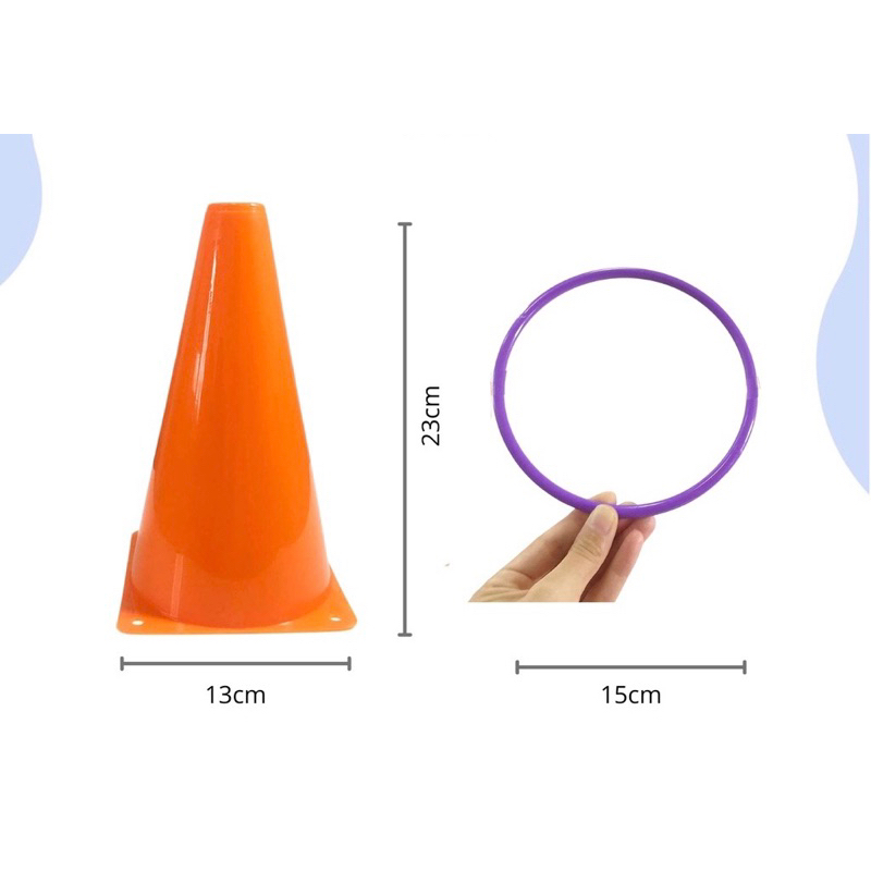Jual Big Cone Ring Throw / Mainan Lempar Cincin Kerucut Rintangan ...