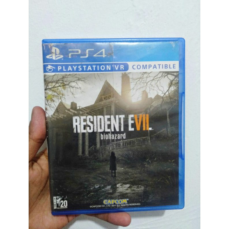 Jual Kaset Fisik BD Ps4 Resident Evil 7 Biohazard Bekas Second Mulus Murah | Shopee Indonesia