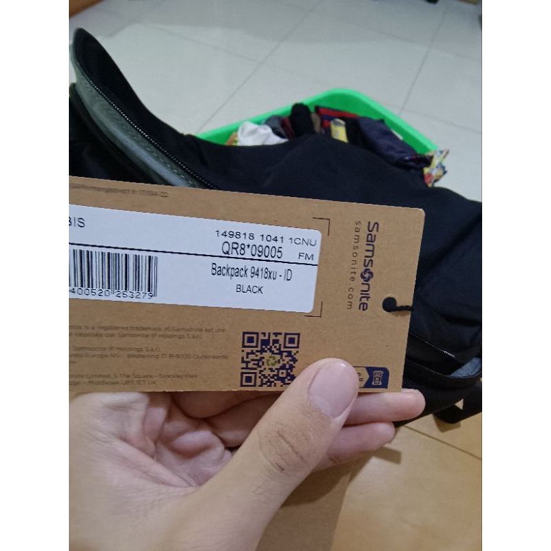 Jual Tas samsonite ebis men backpack original | Shopee Indonesia