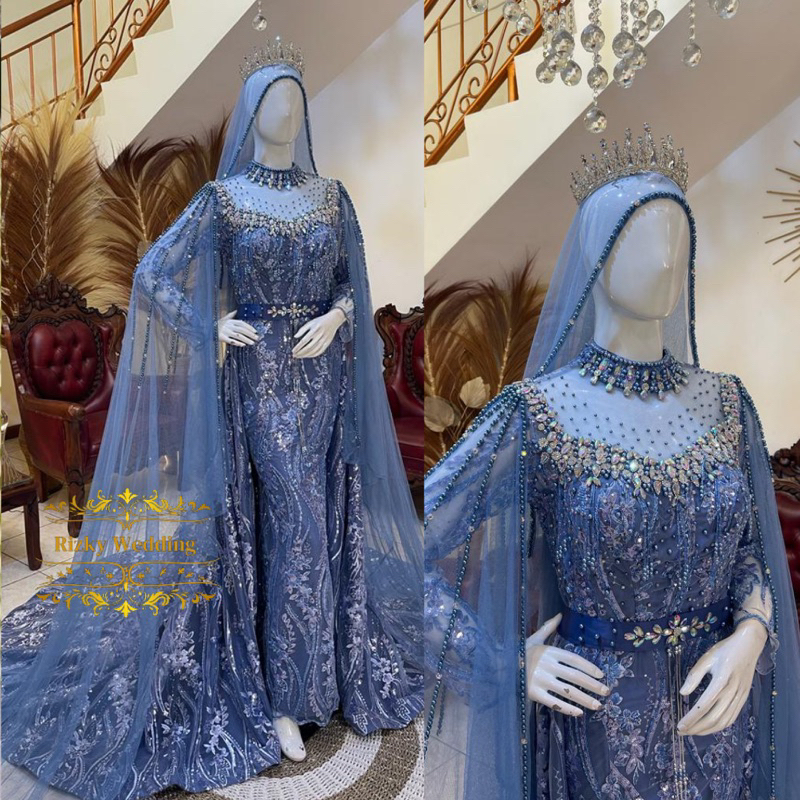 Jual Gaun pengantin Slim || Gaun pengantin slim premium || Gaun ...