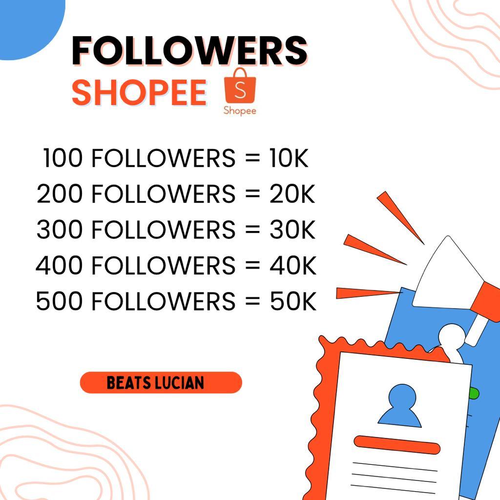 Jual FOLLOWERS SHP PERMANEN INDONESIA | Shopee Indonesia