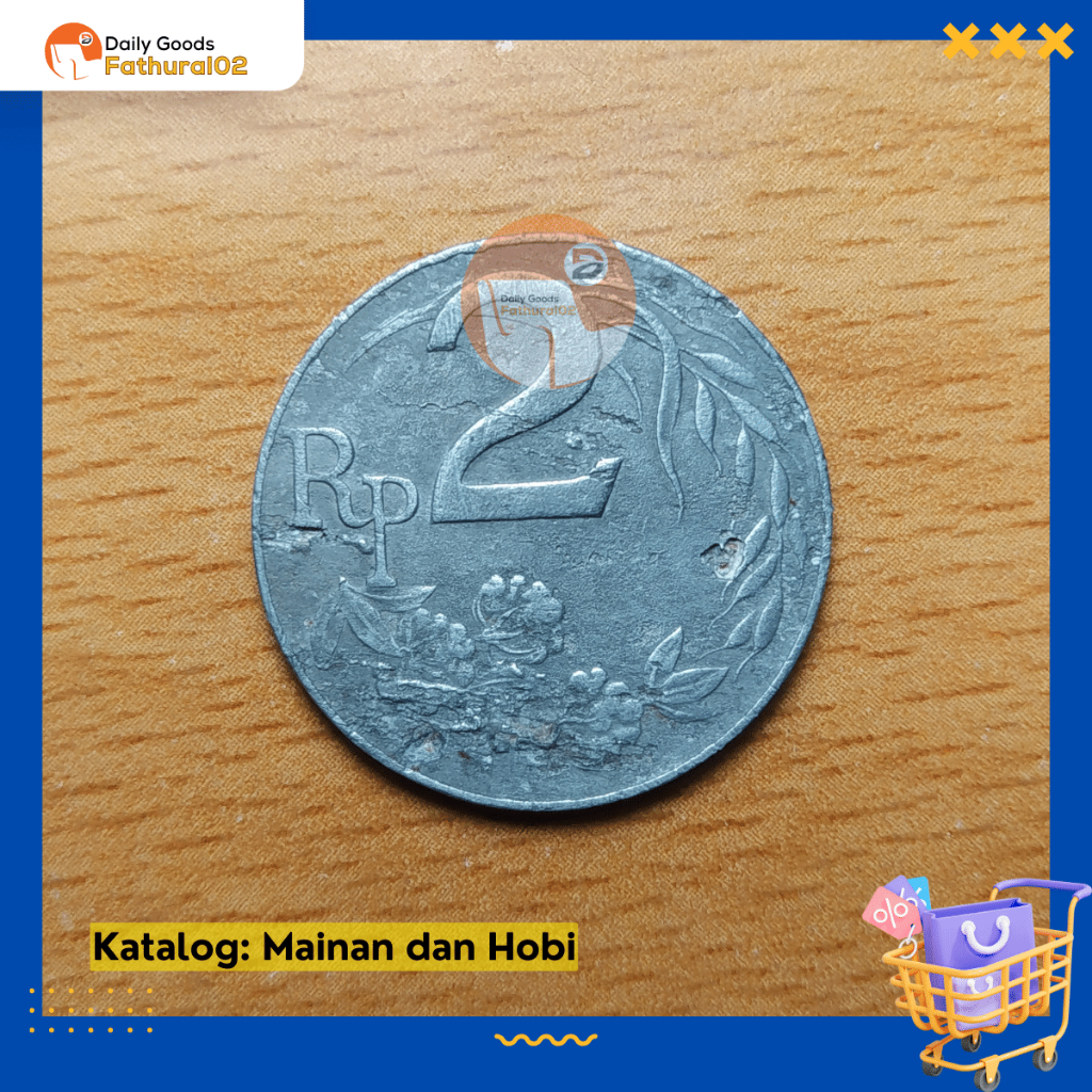 Jual Uang Koin Kuno Rp 2 Emisi Tahun 1970 (Edisi Tunggal) | Shopee ...