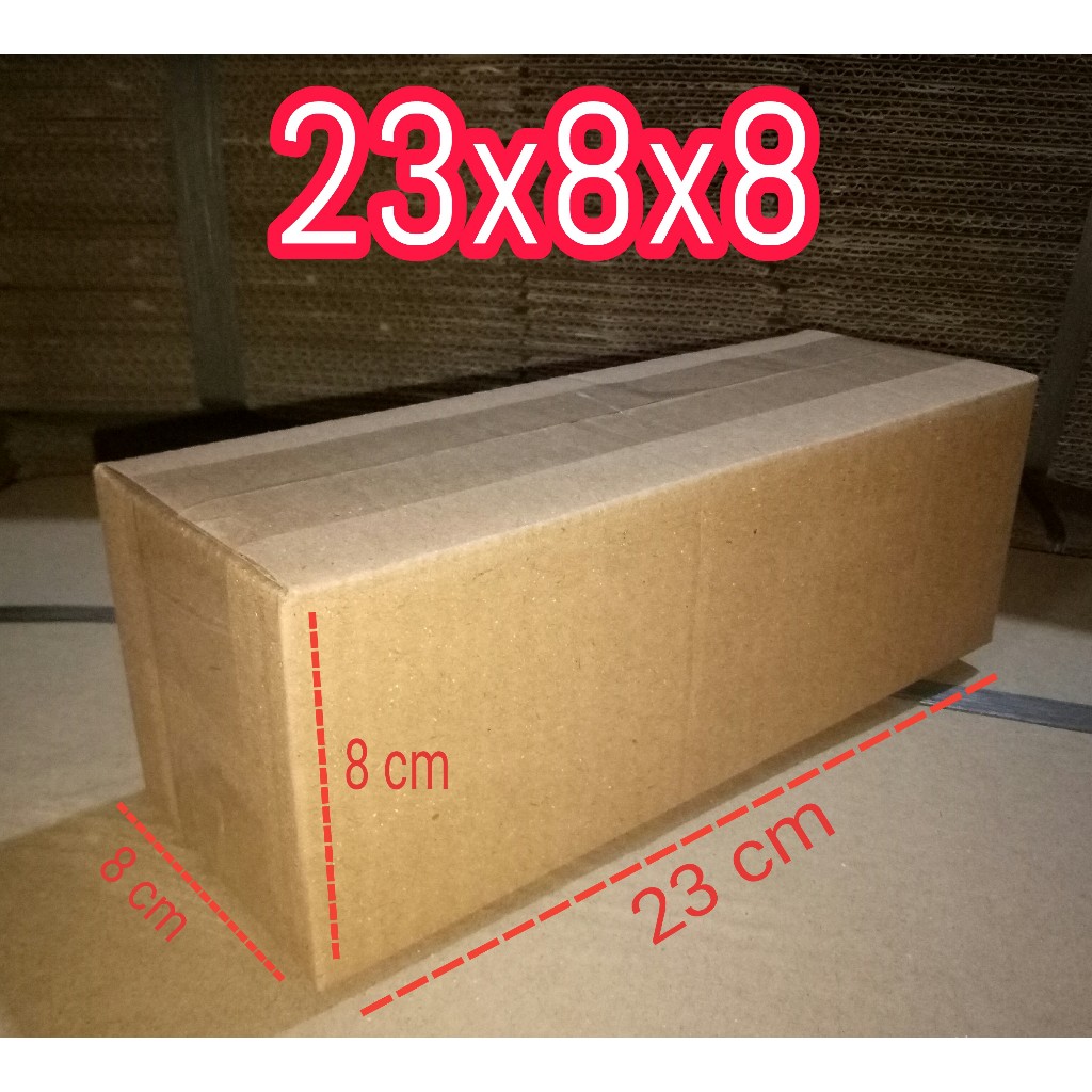 Jual kardus packing uk 23x8x8 kardus mini kardus polos kardus murah ...