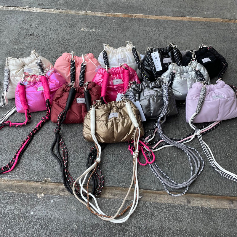 Jual PUFFY WONTON + PRUSIK STRAP - ARCELL l Slingbag Mini Puffy ...