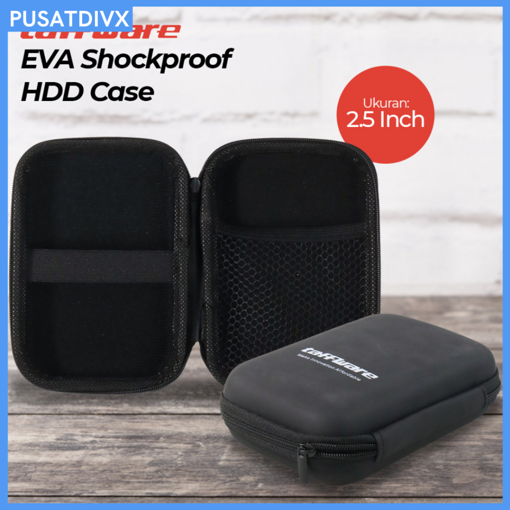 Jual TAFFWARE HD402 SHOKCPROOF CASE HDD DOMPET HARDDISK EXTERNAL 2.5 ...