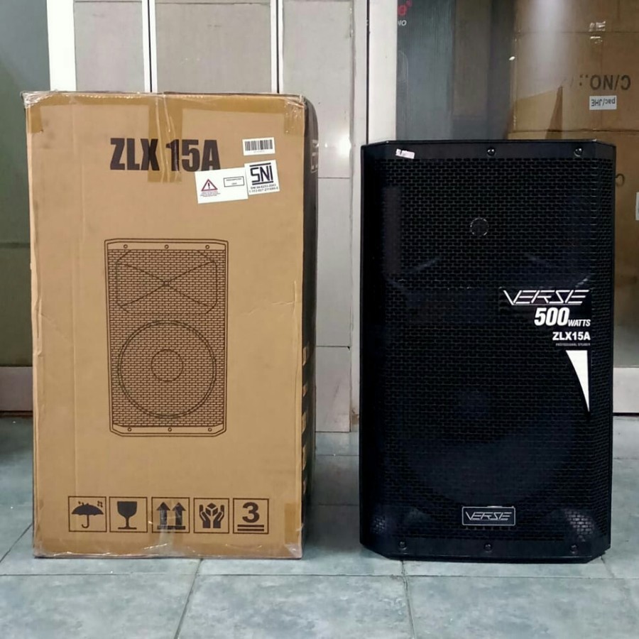 Jual SPEAKER AKTIF VERSE ZLX 15A / ZLX15A ORIGINAL 15 INCH | Shopee Indonesia