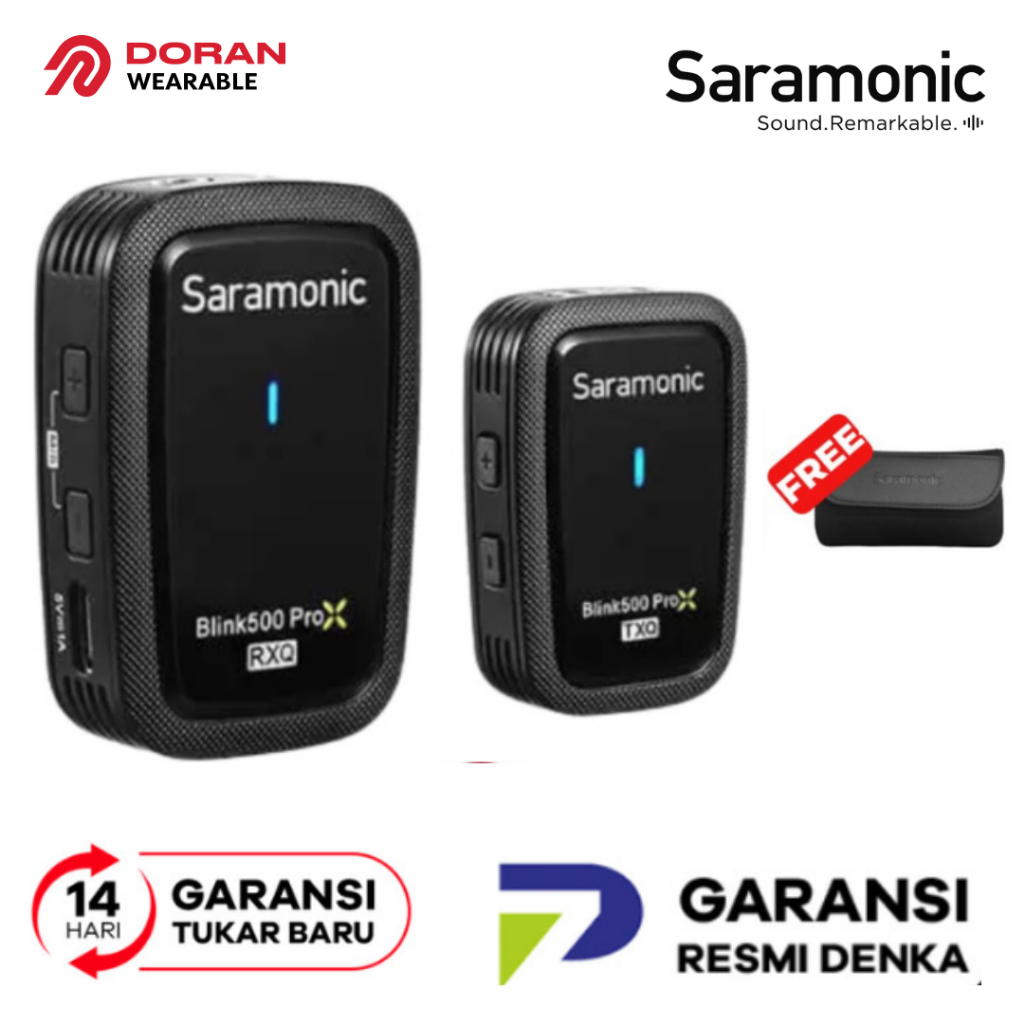 Jual Saramonic Blink 500 Pro X Q10 Dual-Channel Wireless Microphone ...