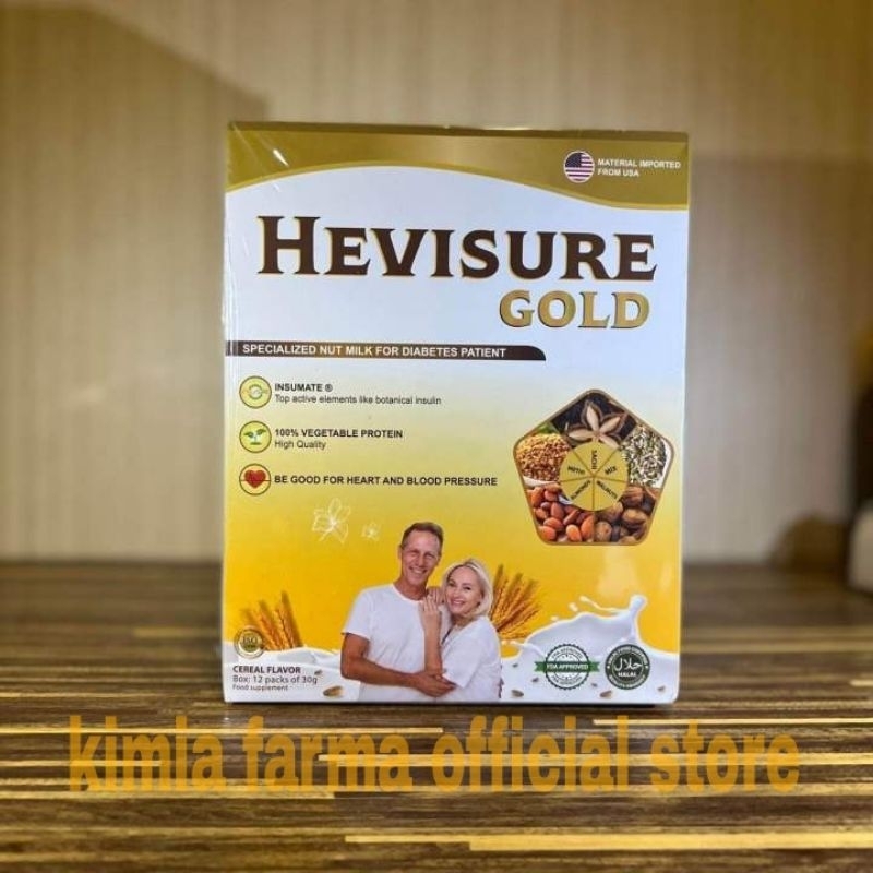 Jual PT.Hevisure gold milk Asli original susu diabetes kencing manis ...