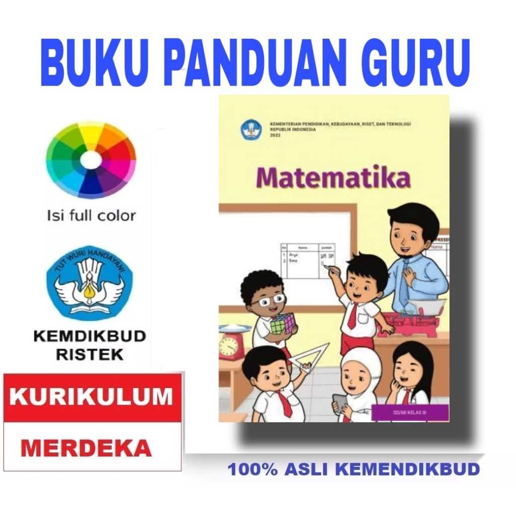 Jual BUKU PANDUAN GURU KELAS 3 SD KURIKULUM MERDEKA SD / MI KELAS 3 ...
