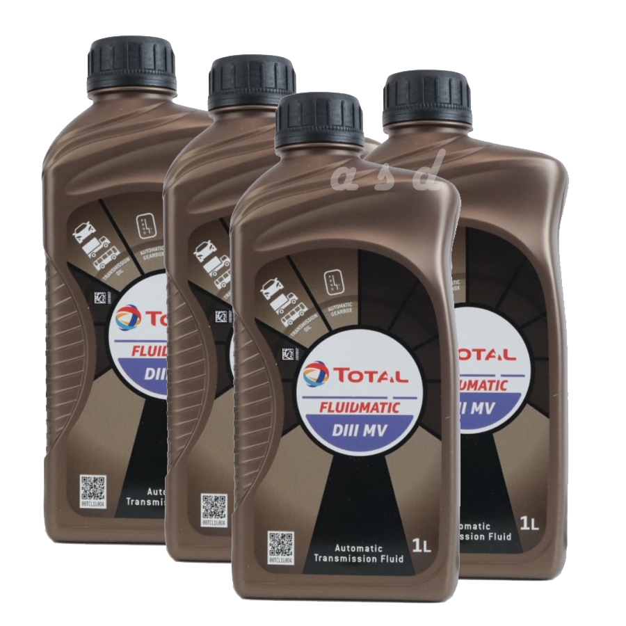 Jual PAKET 4 Liter Fluidmatic Oli Transmisi Matic TOTAL ATF Dexron III | Shopee Indonesia