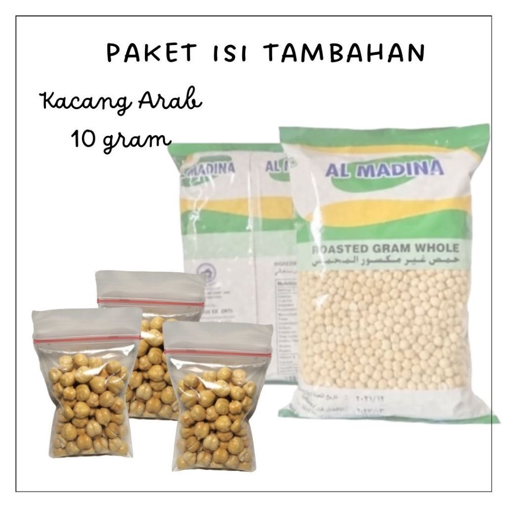 Jual Paket kacang arab dalam kemasan per 100 kemasan | Shopee Indonesia