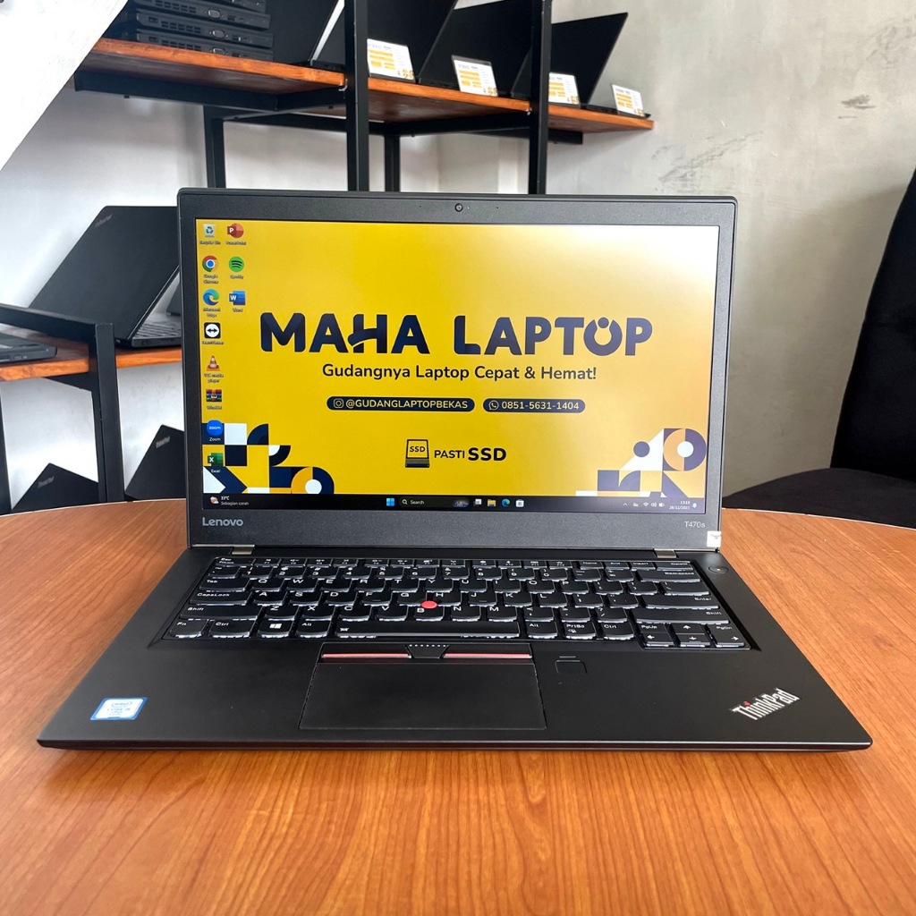 Jual Lenovo Thinkpad T470s i5-6300U RAM 8GB SSD NVMe 256GB Backlit ...