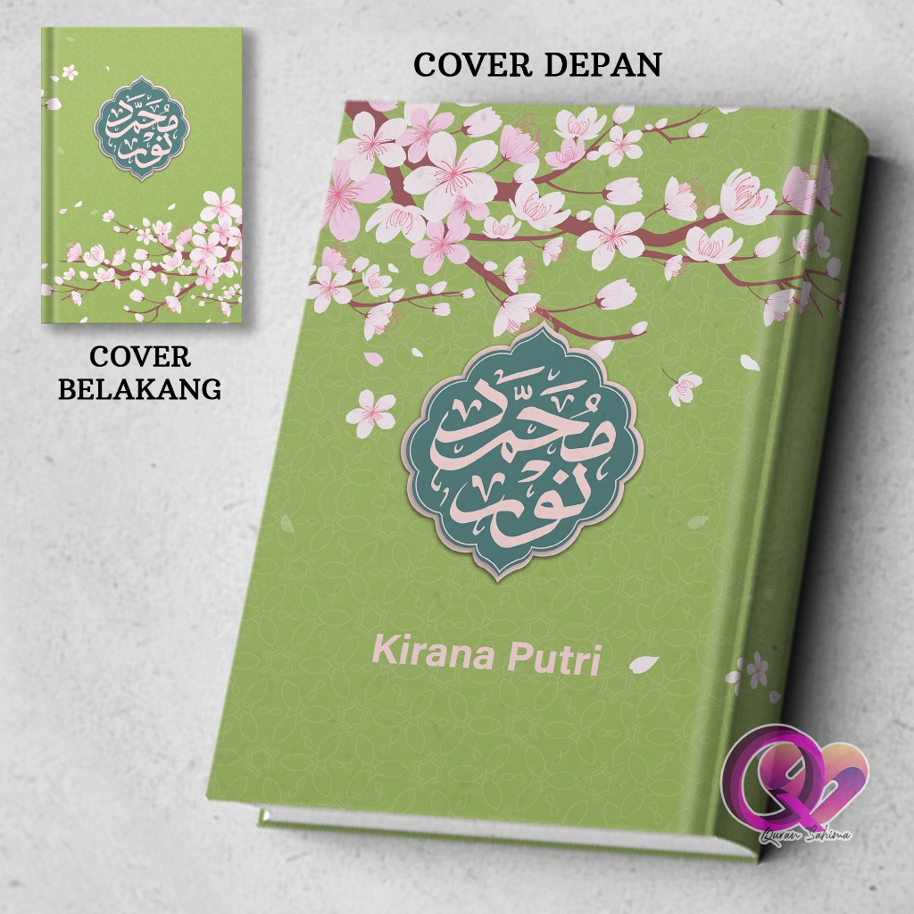 Jual Al Quran Custom Cover Quran Tulis Nama Quran Tilawah Non terjemah ...
