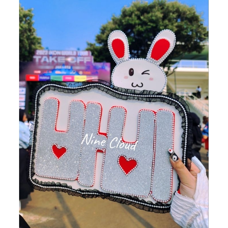 Jual FANBOARD BANNER HAND SIGN CUSTOM 3D SLOGAN KONSER IDOL NCT ...