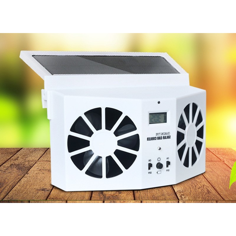 Jual CAR COOLER SOLAR EXHAUST FAN KIPAS ANGIN HISAP HAWA PANAS MOBIL ...