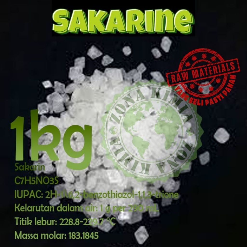 Jual Sacharine Sakarin Pemanis Makanan Pengganti Gula Sakarine 1kg ...
