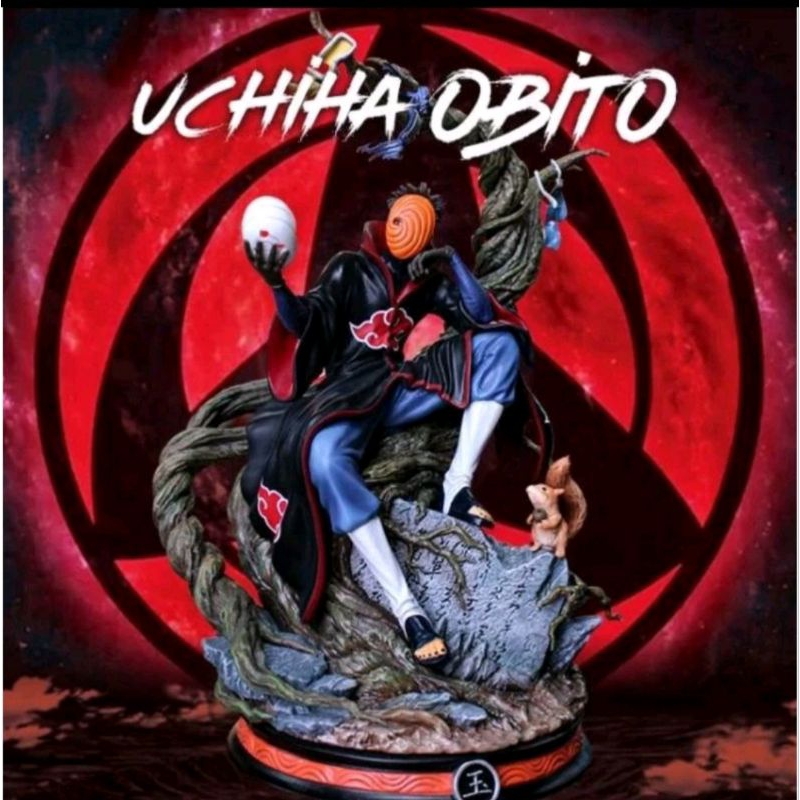 Jual Action Figure Obito Uchiha Statue Naruto Clouds Studio Duduk di Pohon | Shopee Indonesia