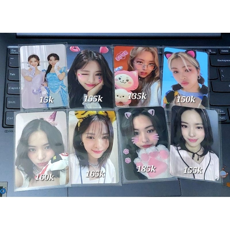 Jual [READ DESC] Photocard ready stock official pc ITZY shin ryujin ...