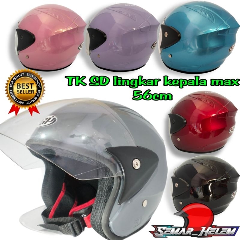 Jual HELM STANDAR ANAK TK SD Berkualitas SNI // Helem anak Polos ...