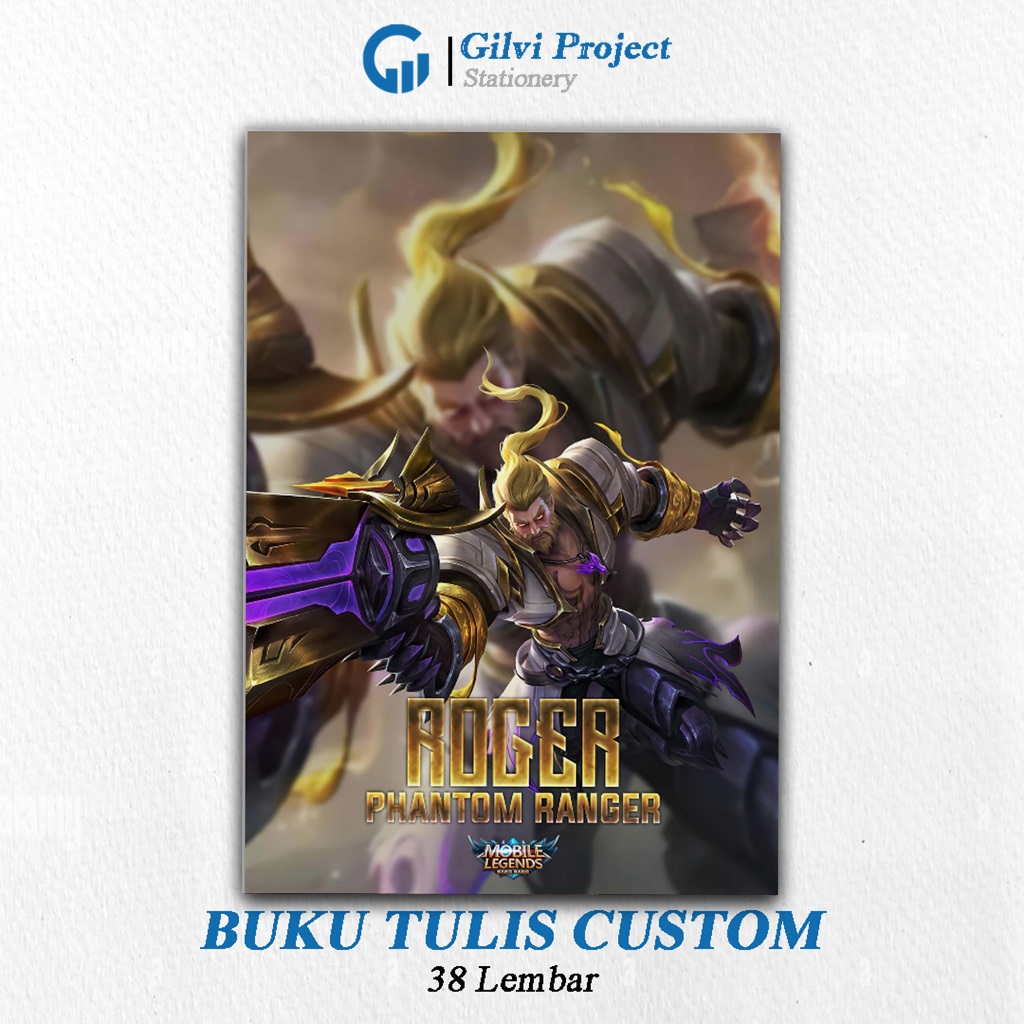Jual Buku Tulis Mobile Legend Character / ML [C] / Buku Tulis Sekolah ...