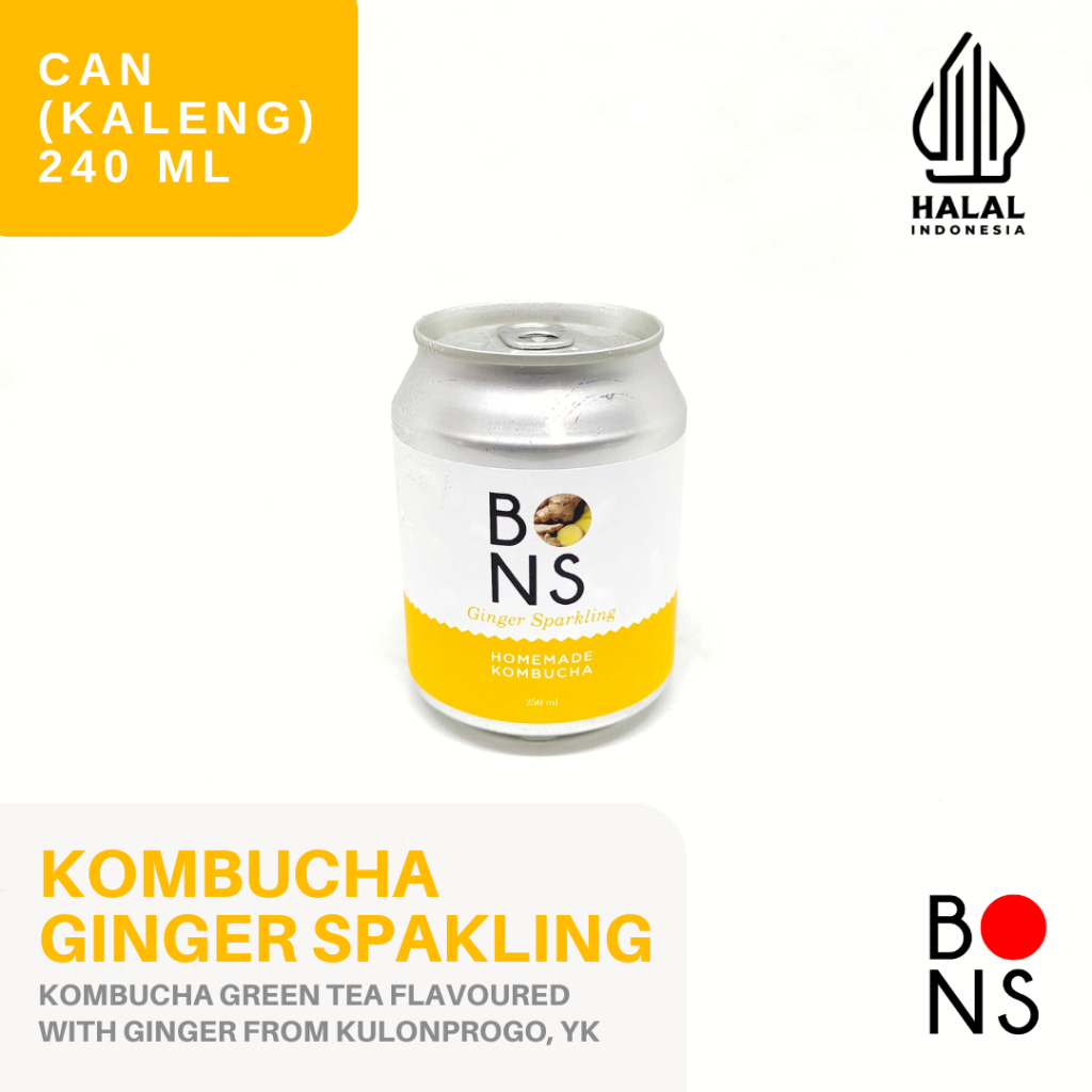 Jual Kombucha Ginger Sparkling | Shopee Indonesia
