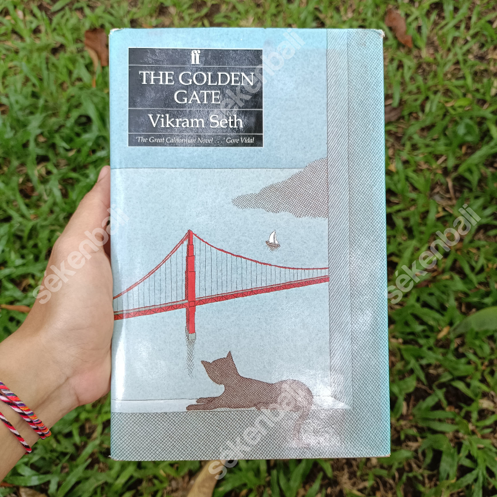 Jual Novel Puisi The Golden Gate by Vikram Seth (1986) - Onegin Stanza ...