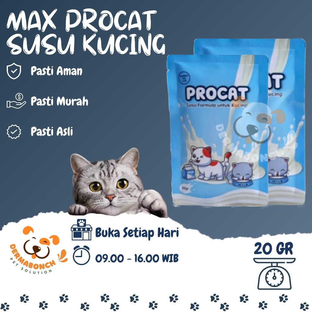 Jual Susu Kucing Max Procat / Max Pro Cat 20 gr 20gr 20 g 20g | Shopee ...