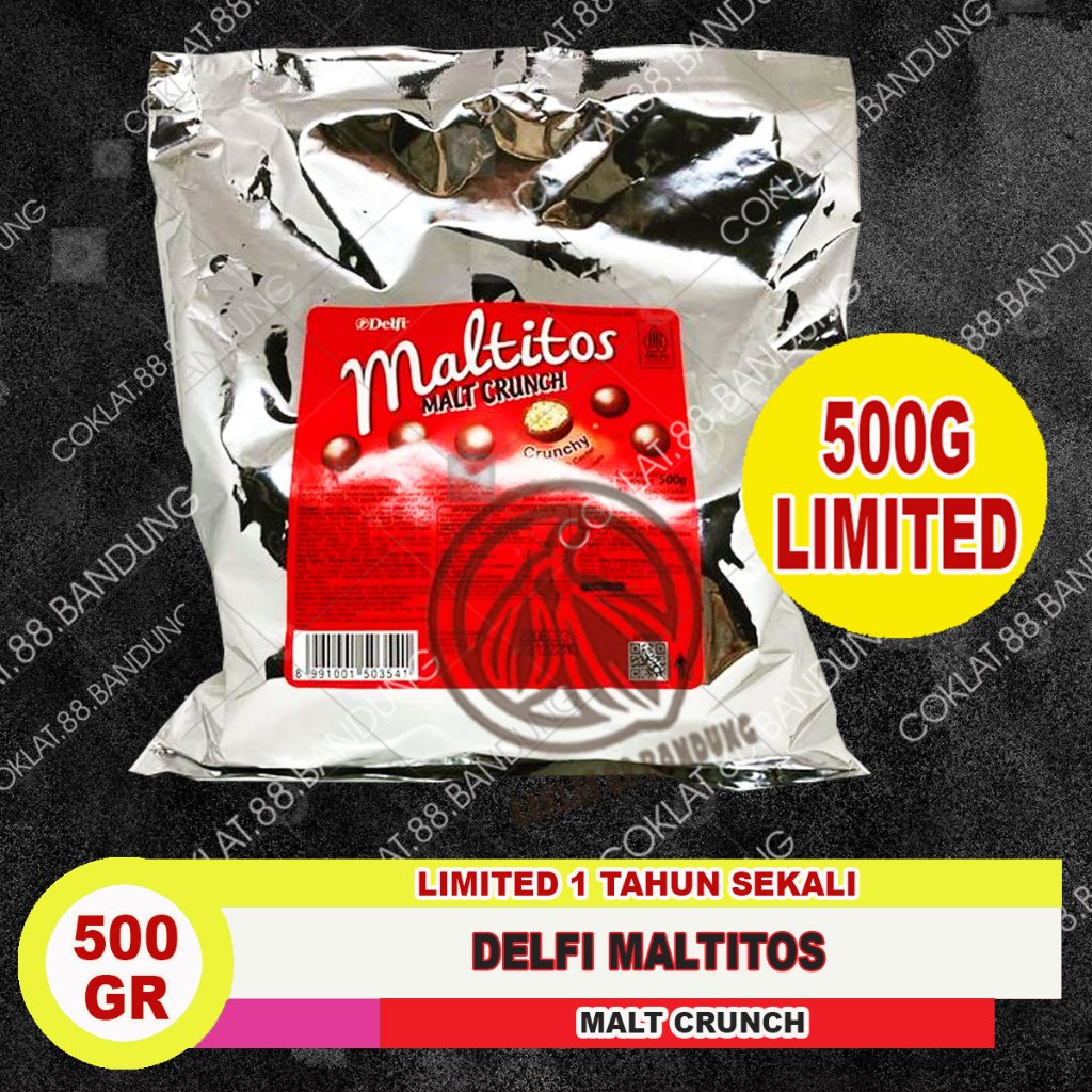 Jual Coklat Delfi Maltitos Bulk 500gr Cokelat Isi Malt Hampers Lebaran ...