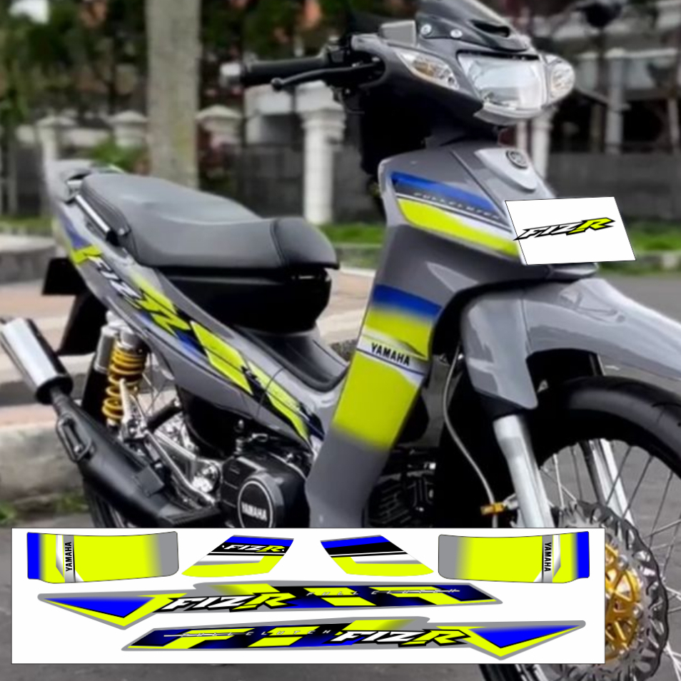 Jual STRIPING FIZR CUSTOM ABU RACING NEW HEDON FIZR MURAH | Shopee ...