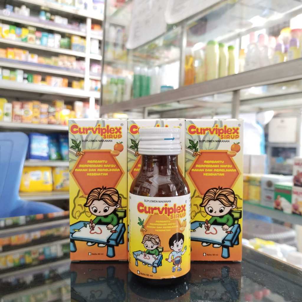 Jual CURVIPLEX SIRUP 60 ML | Shopee Indonesia