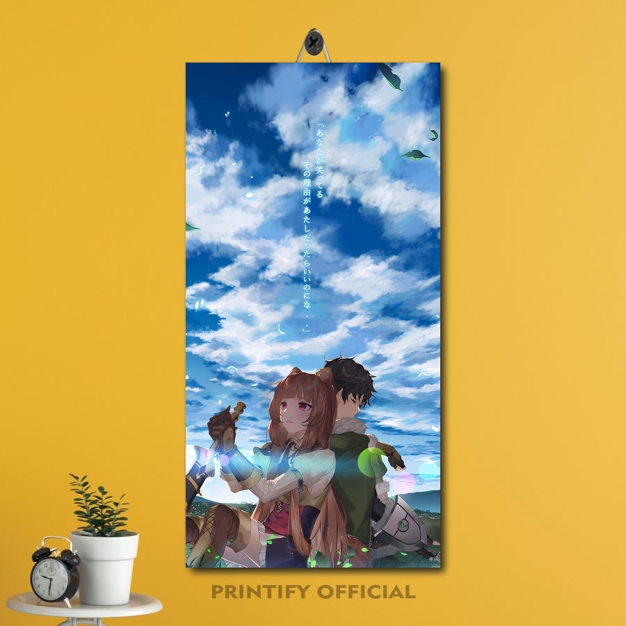 Jual Poster Ruangan Gambar Anime Tate No Yuusha No Nariagari 15X30 ...