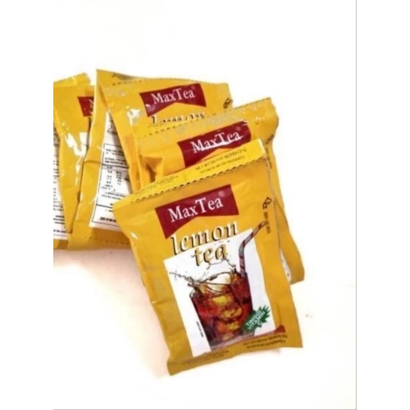Jual Max Lemon Tea Bag /Lemon Teh 1 sachet 25gr | Shopee Indonesia