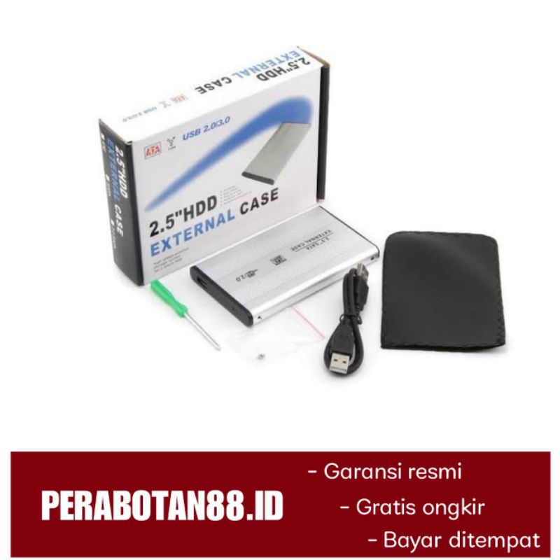 Jual Case HDD SATA Casing Hardisk External USB 2.0 Box Kesing Memory Eksternal | Shopee Indonesia