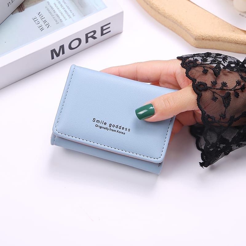 Jual Smile Goddess Dompet Wanita Baru Pola Bunga Dompet Lipat Dompet ...