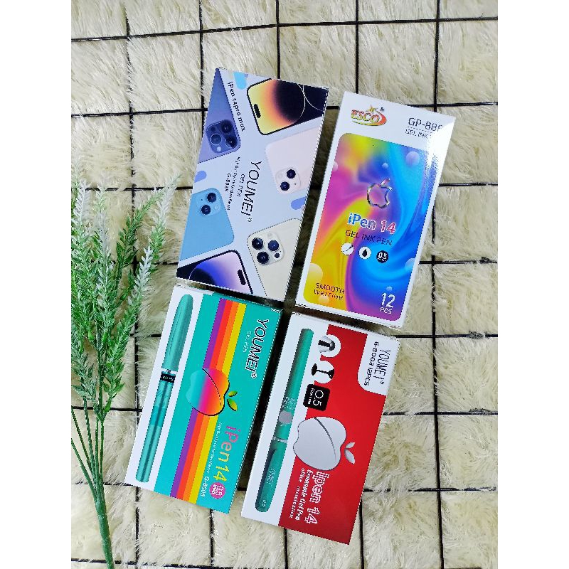 Jual PULPEN GEL APPLE / IPEN PACK (1LUSIN = 12 PCS) | Shopee Indonesia